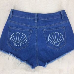 DIVIINE | Shorts | Seashell Mermaid Shorts | Poshmark